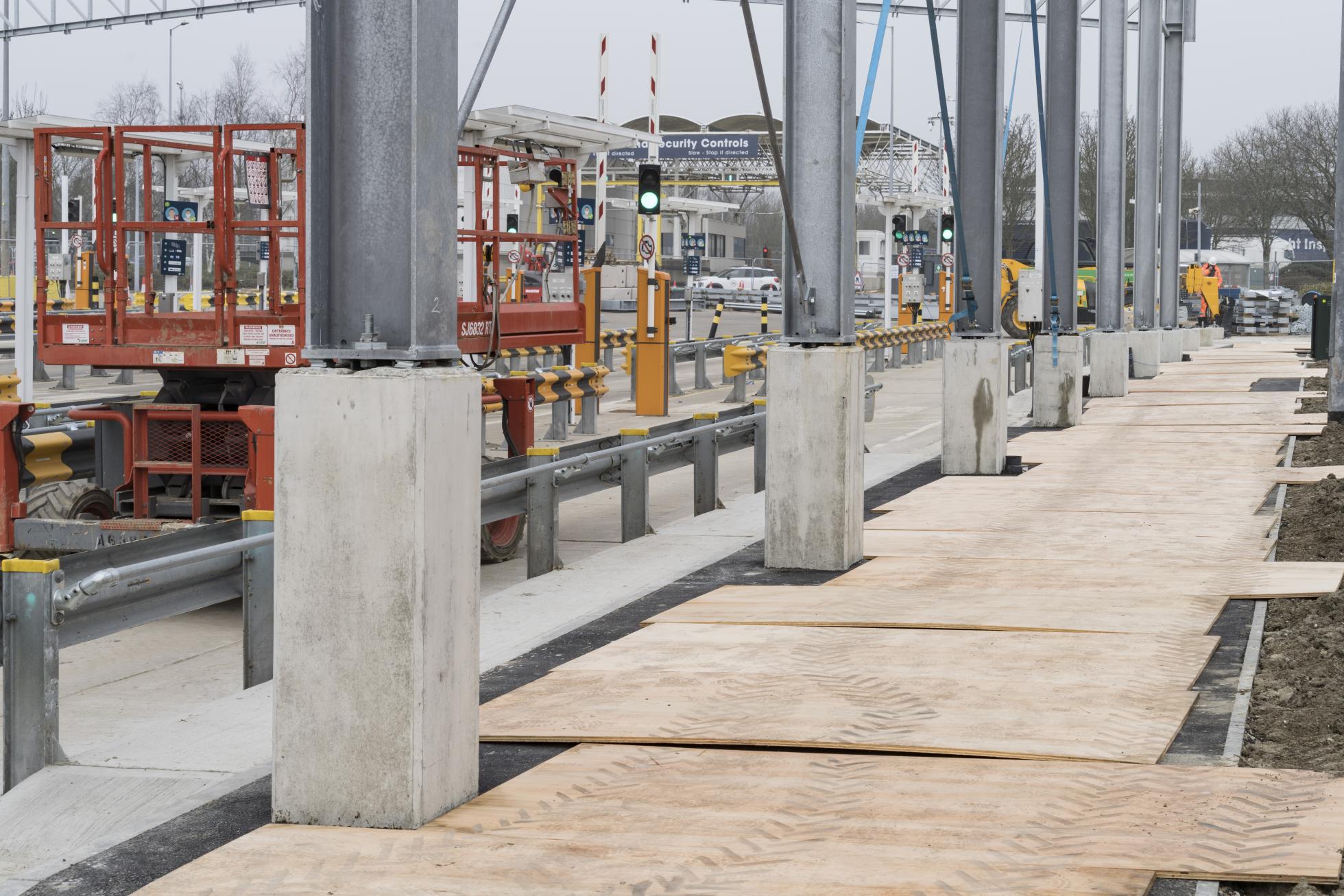Eurotunnel Terminal Works - FM Conway